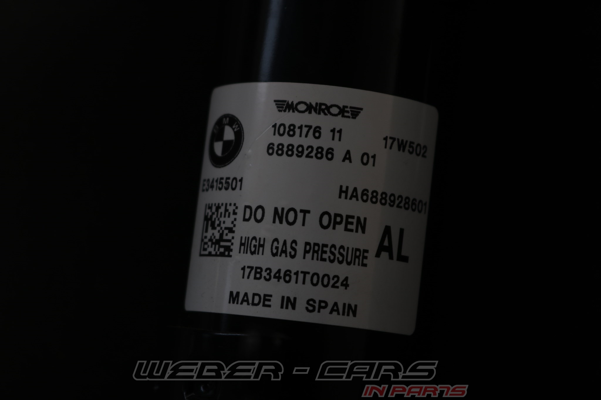 6889286 New OEM BMW 3er G20 Shock Absorber Vdc Strut Rear Adaptives ...