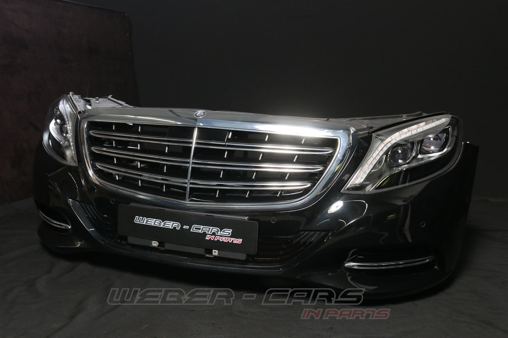 Mercedes W222 S-CLASS Front Package Bonnet LED Headlights Bumper ...