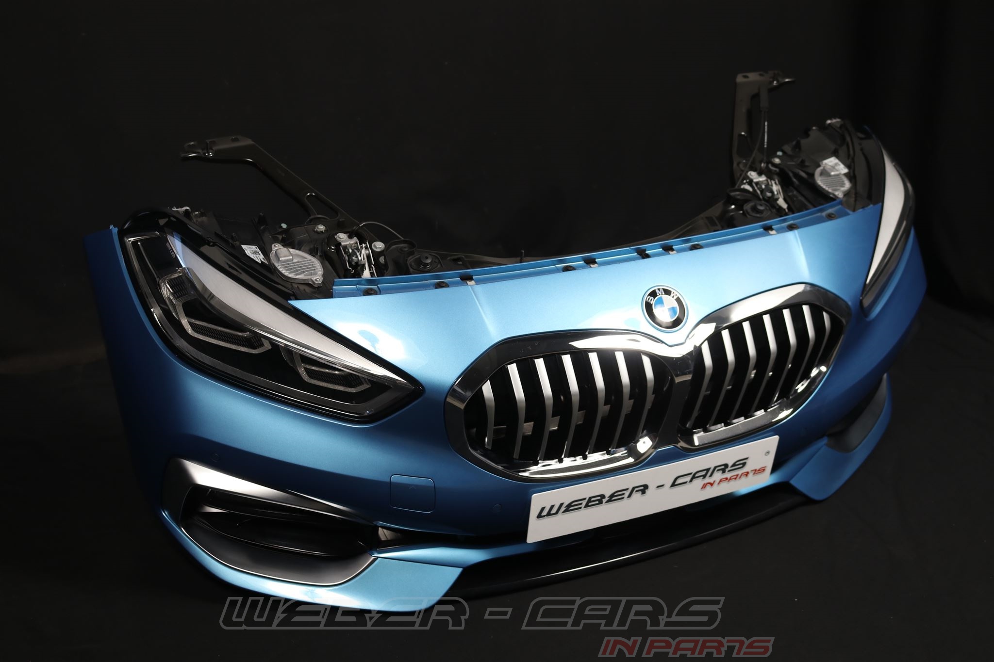 BMW 1er F40 Front Paket LUXURY Stoßstange vorn LED Scheinwerfer NSW ...