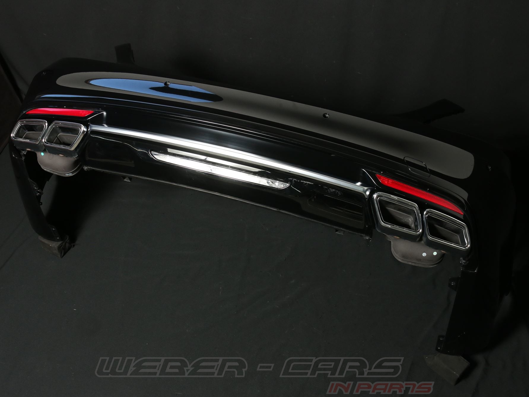 A2228851625 Mercedes W222 S63 AMG Bumper Rear Tail Pipes Rear Apron for ...