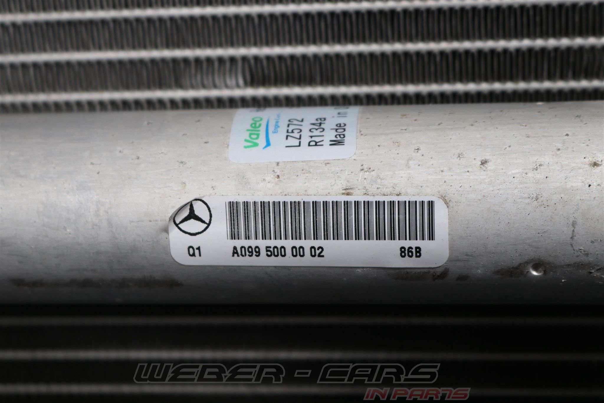 Orig Mercedes X166 GLS AMG Bumper Cooling Fan Front Package Bonnet ...