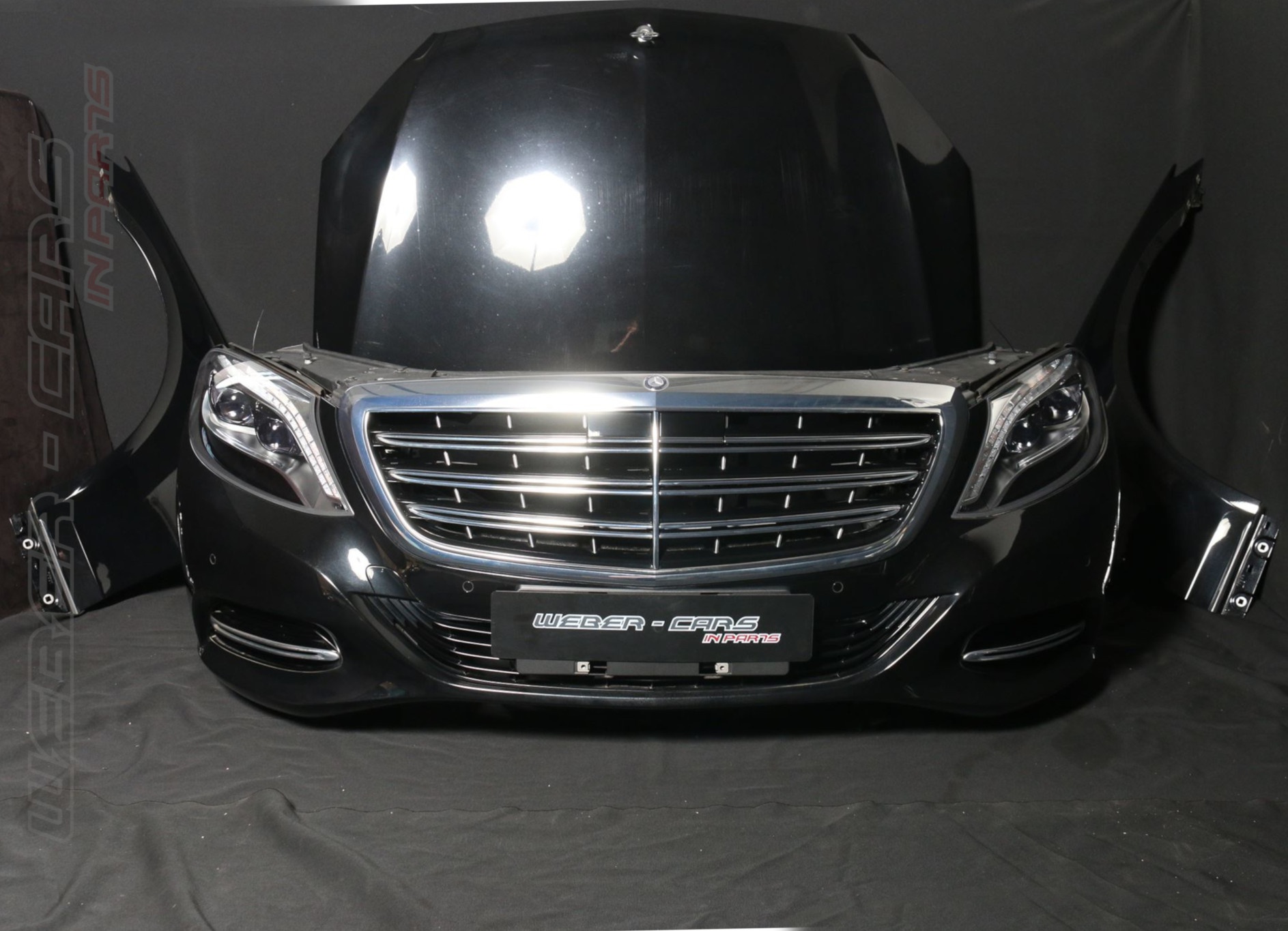 Mercedes W222 S-CLASS Front Package Bonnet LED Headlights Bumper ...